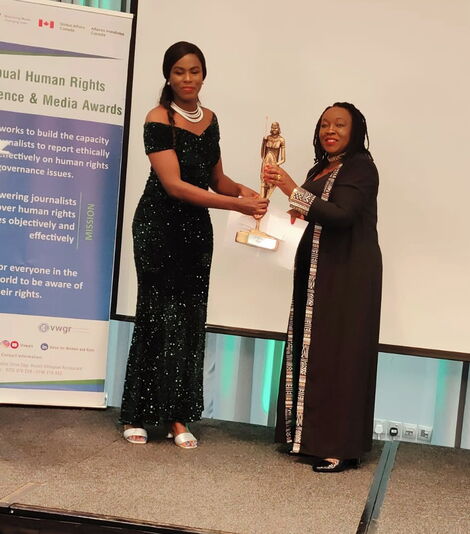 Citizen TV Anchor Serfine Achieng Wins Prestigious Award - Kenyans.co.ke